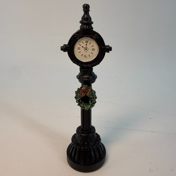 The Unbranded Brand | Wall Decor | Vintage Black Metal Street Clock ...